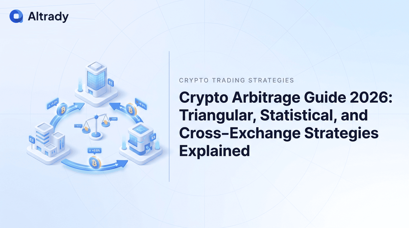 Crypto Arbitrage Guide 2026: 3 Strategies Explained